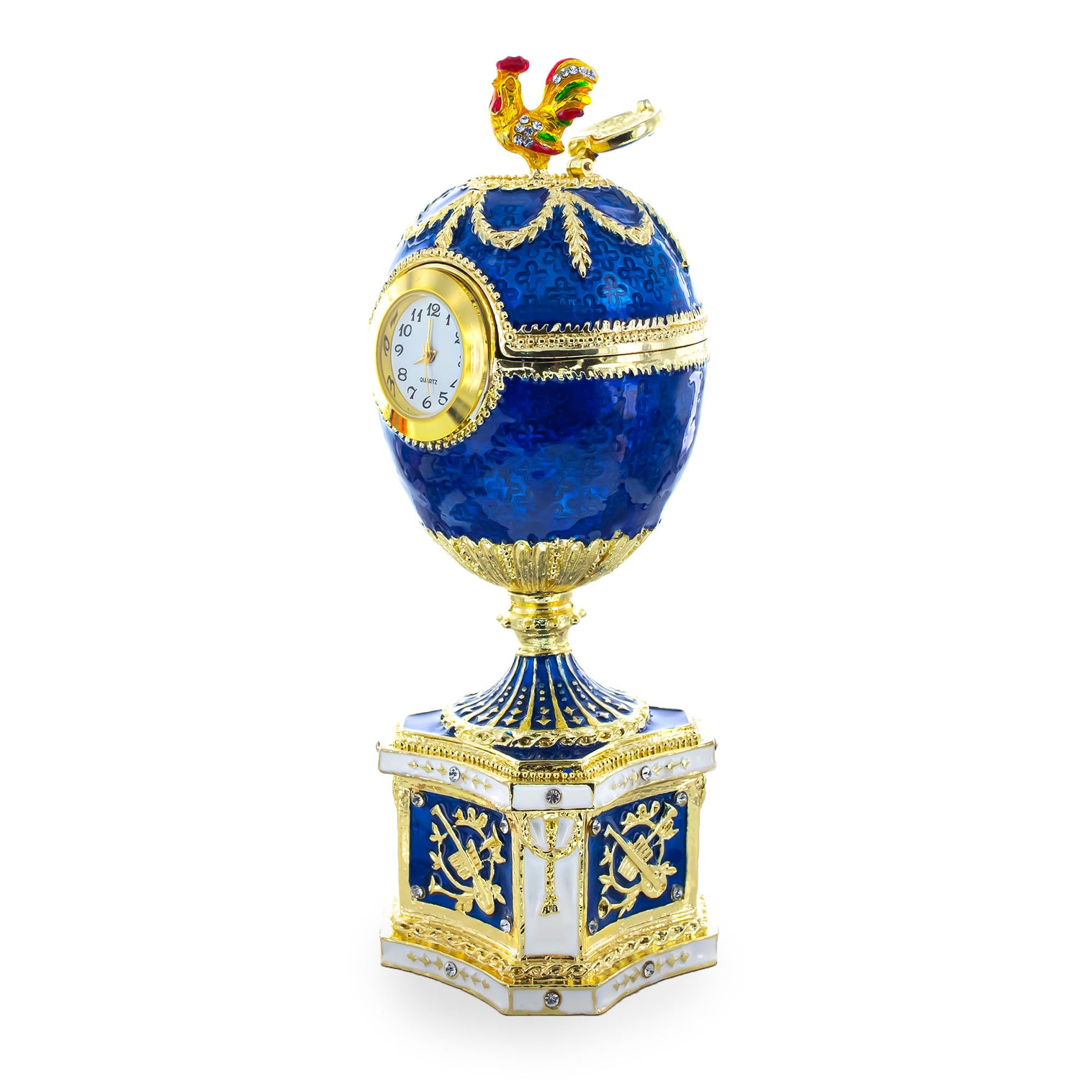 Buy 1904 Kelch Chanticleer Blue Enamel Royal Imperial Easter Egg with ... Buy 1904 Kelch Chanticleer Blue Enamel Royal Imperial Easter Egg with ...